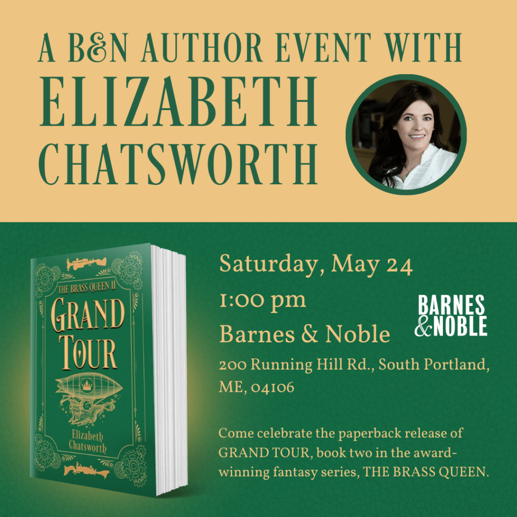 Barnes And Noble Author Event – South Portland, ME – Elizabeth Chatsworth